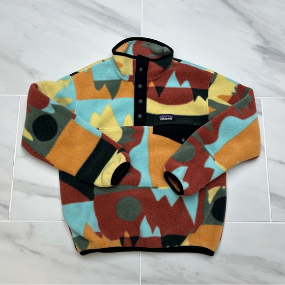 Patagonia | Shirts & Tops | Patagonia Kids Lightweight Synchilla Snapt ...